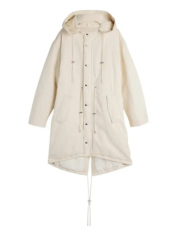 Adidas X Wales Bonner Coach Coat - Wonder White