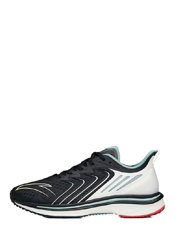 ANTA Mach 1.0 Athletic Sneakers - Black/red/white
