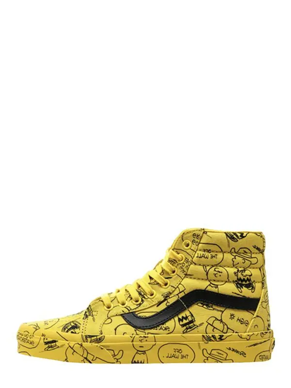 VANS Peanuts X Sk8-hi "charlie Brown Maize" High-top Sneakers - Yellow