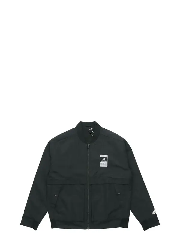 Adidas U2 Jkt Bomb Fleece Lined Jacket - Black
