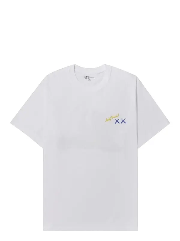 Uniqlo X Kaws Graphic Ut T-shirt Asia Sizing - White