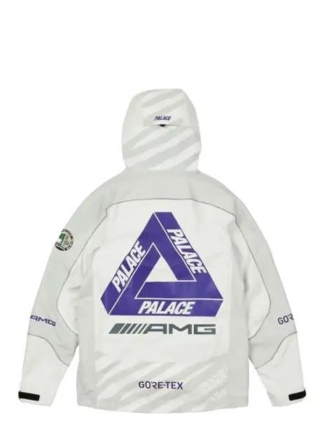 PALACE X Amg Crossover Gore-tex Hooded Jacket - White