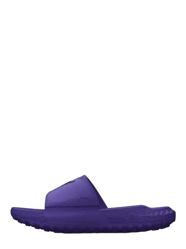 Under Armour Project Rock 3 Slides - Purple