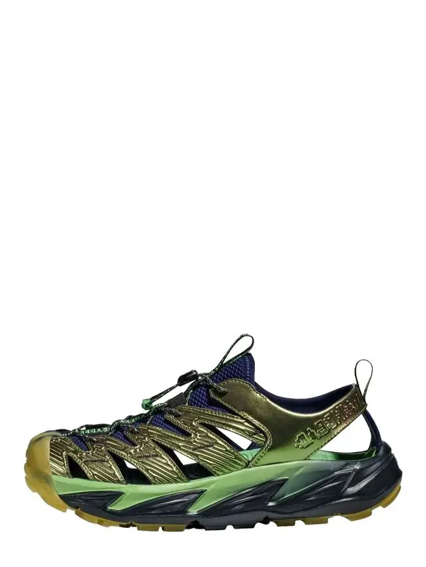 Hoka One One Hopara X Brain Dead Sandals - Peapod/eggnog