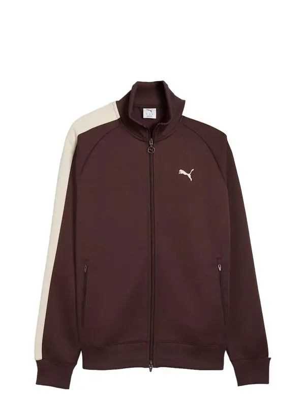 PUMA T7 Track Jacket - Chocolate Brown