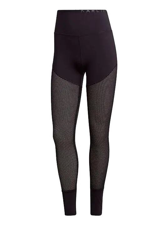 Adidas High Waist Mesh Leggings - Black