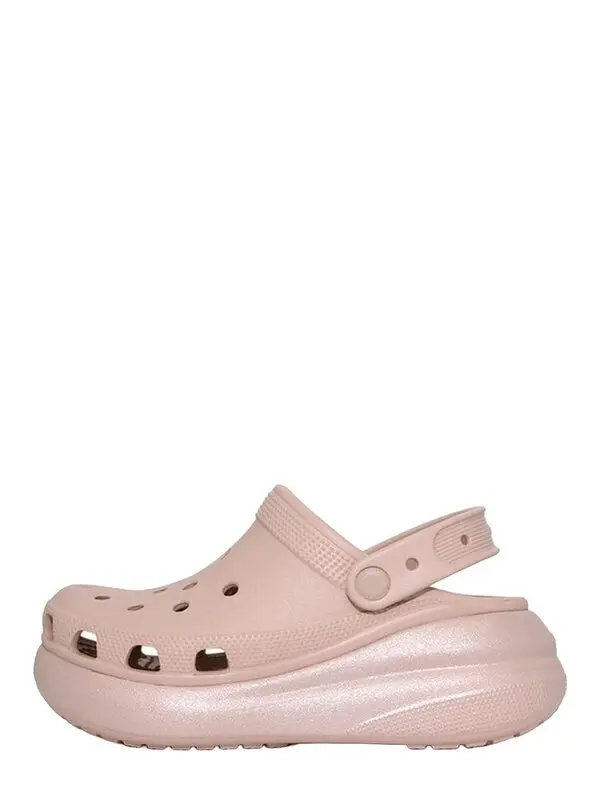 CROCS Classic Crush Shimmer Clog - Pink