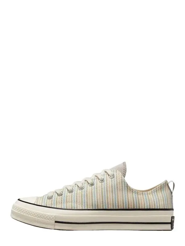 CONVERSE Chuck 70 Low Top Sneakers - White/blue/brown
