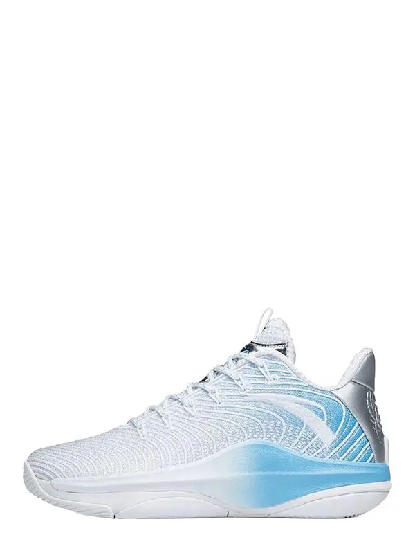 ANTA Ufo 5 Athletic Sneakers - White/silver/blue