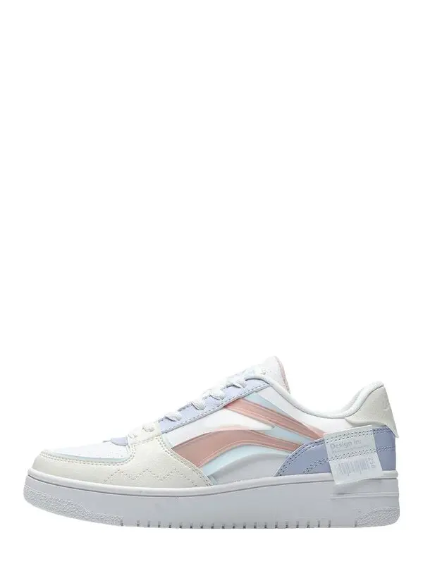 LI-NING Sport Leisure Sneakers - White/pink/blue