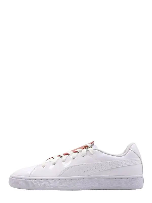 PUMA Basket Crush Sneakers - White/red