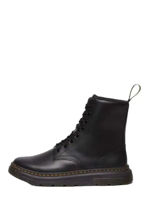 Dr. Martens Crewson Leather Lace Up Boots - Black