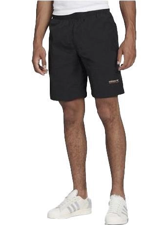 Adidas Originals Solid Color Cotton Sports Shorts - Multi-color