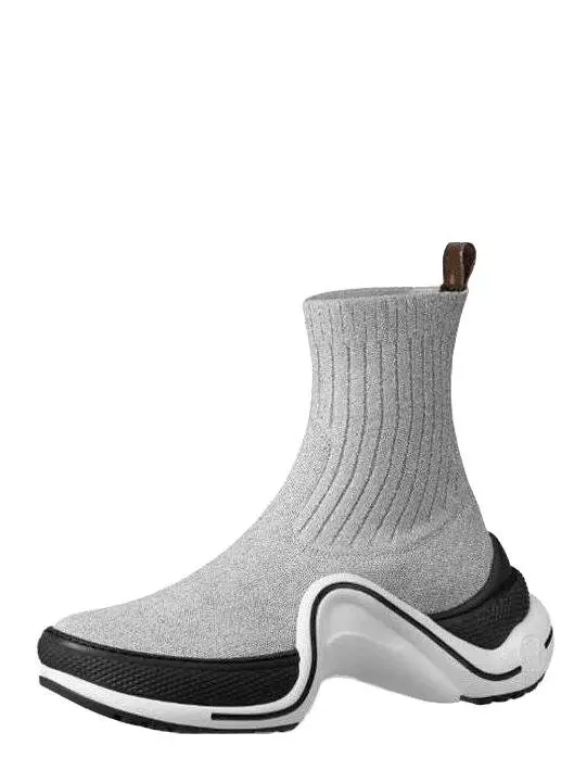 LOUIS VUITTON Archlight High-top Sneakers - Gray/white