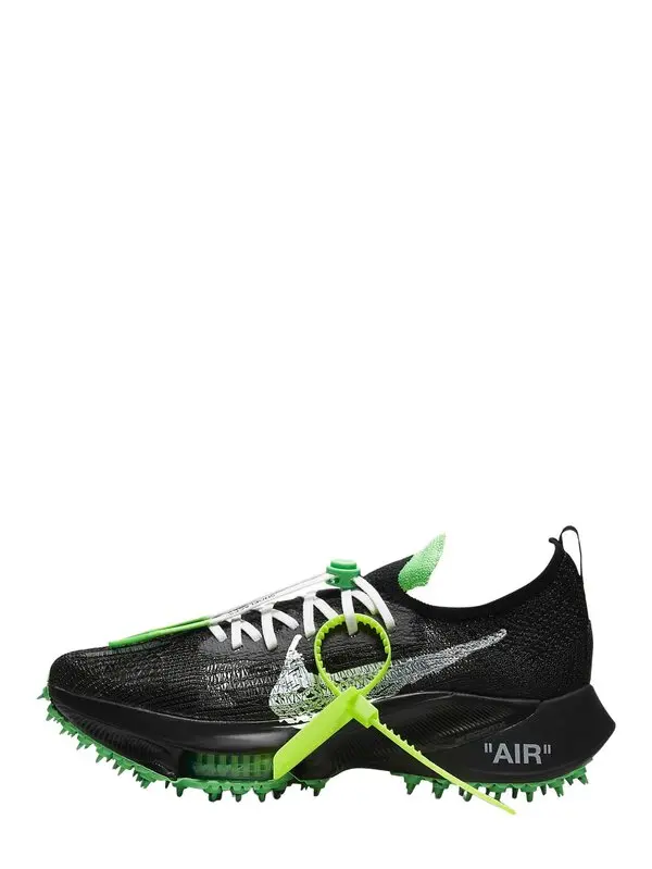 Nike X Off-white Air Zoom Tempo Next% "black - Black/white/scream Green