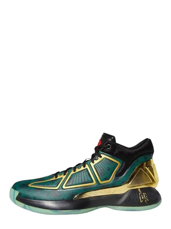 Adidas D Rose Gca 'five Generals' Sneakers - Green