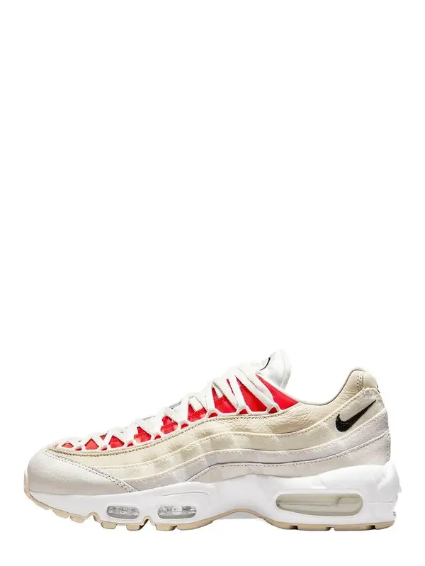 Nike Max 95 "double Lace Sail - White/red