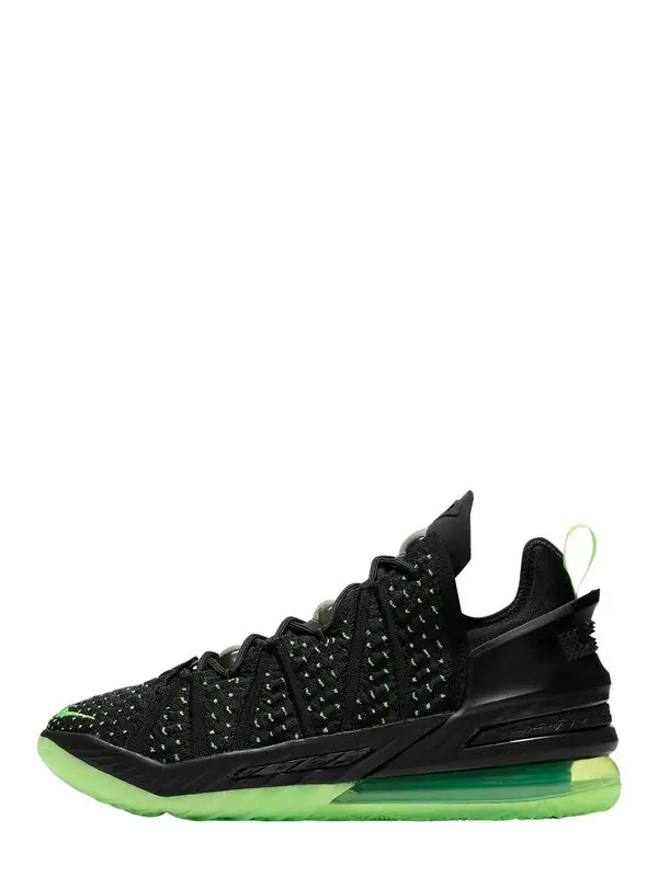 Nike Lebron 18 Dunkman Athletic Sneakers - Black