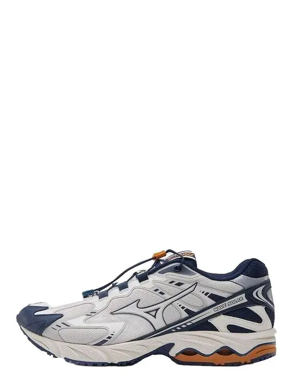 Mizuno Wave Rider V2 Slip-resistant Low-top Casual Sneakers - Light Grey