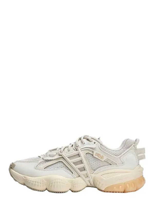 FILA Ladder Sneakers - Cream White/orange