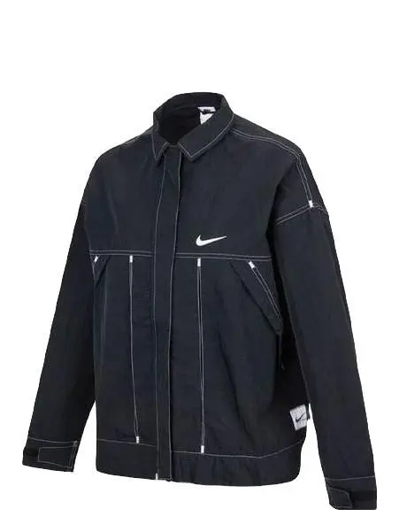 Nike Ss22 Sportswear Swoosh Logo Woven Jacket - Default Color