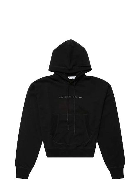 Off-White Fw21 Arrow Hoodie - Black