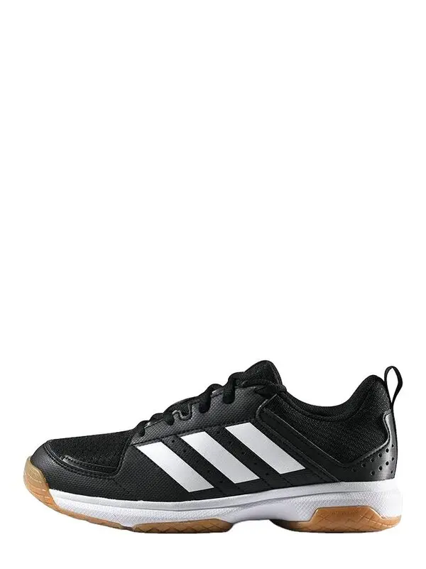 Adidas Ligra Indoor Gum Sneakers - Black