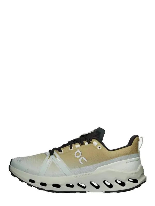 On Cloudsurfer Trail Waterproof Running Shoe - Safari/mineral