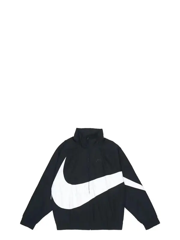 Nike Zip-up Long Sleeve Jacket With Large Logo - Multi-color