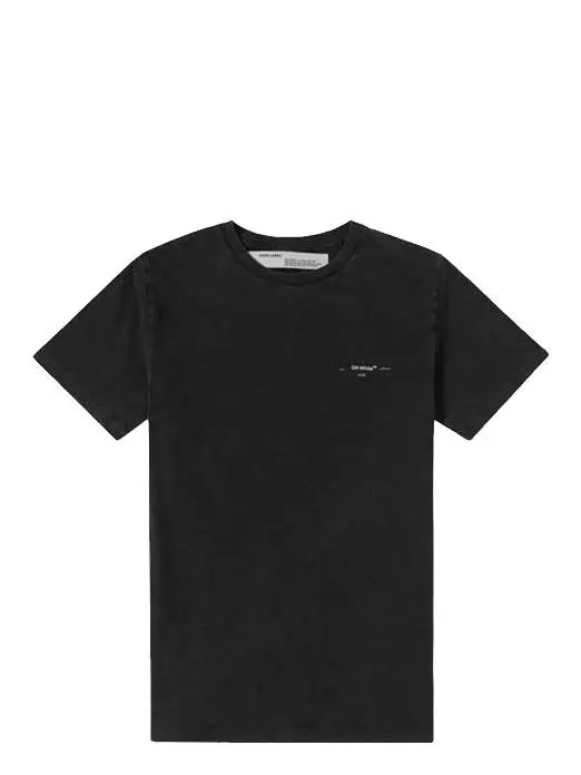 Off-White 3d Arrow Short Sleeve T-shirt - Black