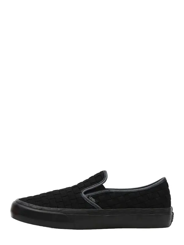 VANS Slip-on Sf Textured Casual Sneakers - Black