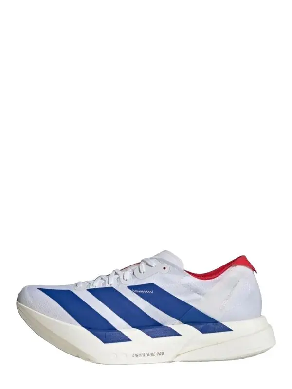 Adidas Adizero Adios Pro 4 - Cloud White/royal Blue/pure Ruby