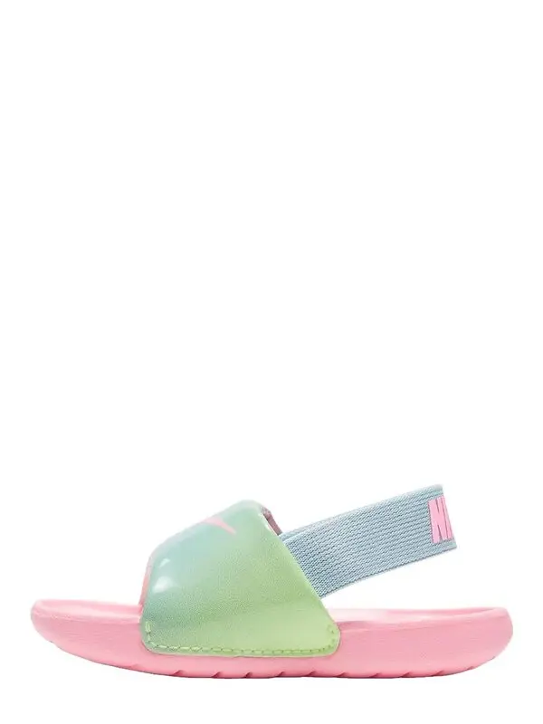 Nike Kawa Se Slides - Pink/blue/green