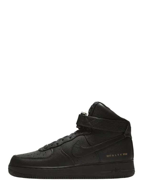 Nike 1017 Alyx 9sm X Force 1 High Top Sneakers - Black