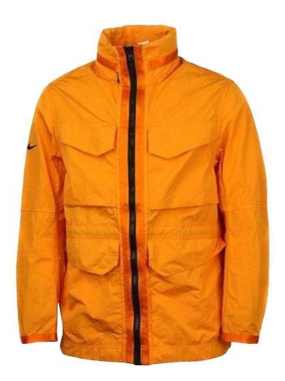 Nike Tech Pack Stand Collar Cargo Jacket - Goldyellow
