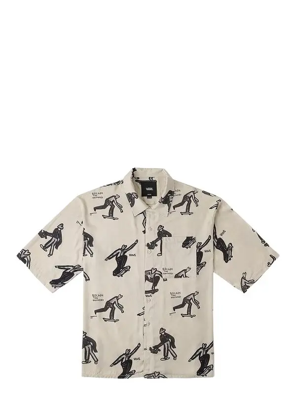 VANS Asia Artist Collection Ss24 Short-sleeved Shirt - Beige