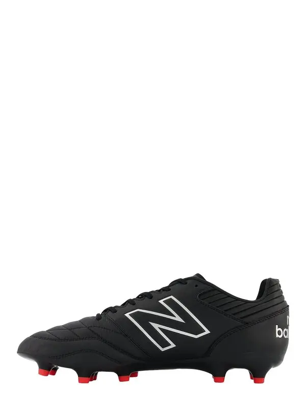 NEW BALANCE 442 V2 Pro Fg Soccer Cleats - Black/silver/red