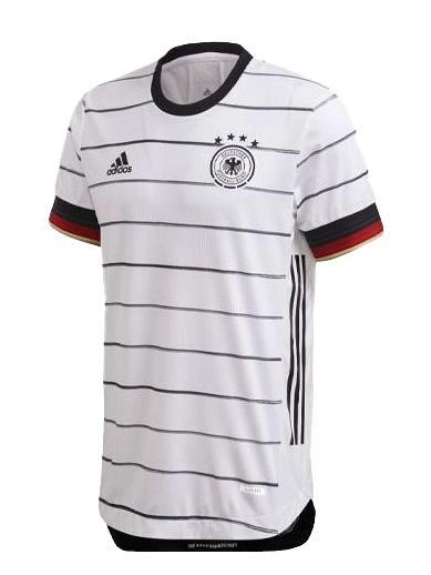 Adidas Germany 20-21 Season Home Short Sleeve Jersey - White