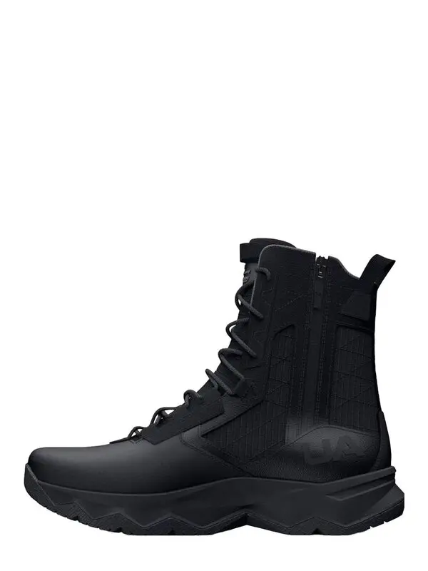 Under Armour Stellar G2 Waterproof Zip Tactical Boots - Black