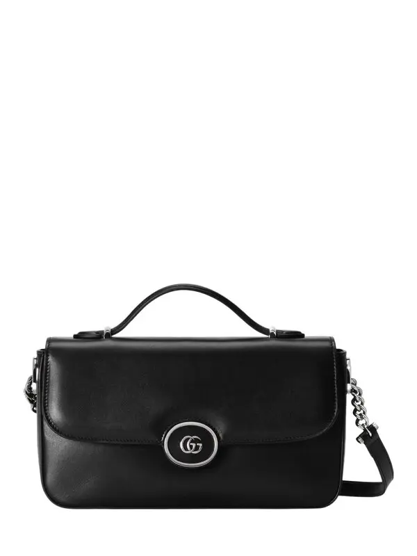 Gucci Petite Gg Shoulder Bag - Black