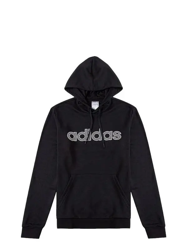 Adidas Neo Alphabet Printing Drawstring Hoodie - Default Color