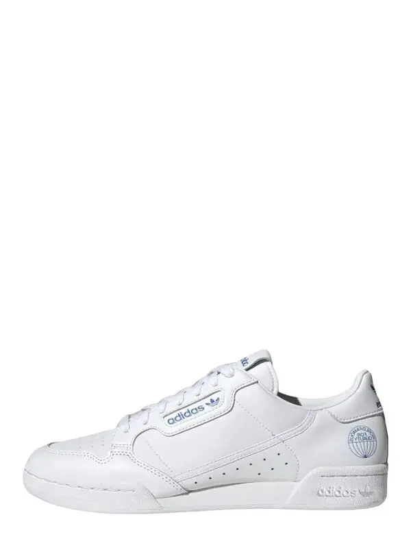 Adidas Continental 80 Low Top Sneakers - Cloud White/bluebird