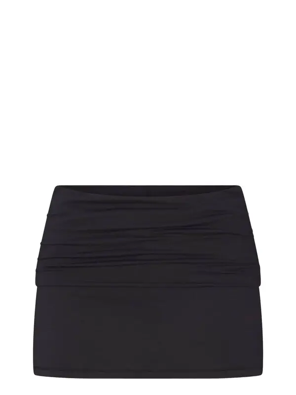 Nike X Skims Airy Fold-over Waistband Skort - Obsidan