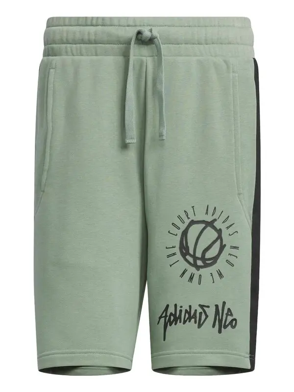 Adidas Neo Basketball Shorts - Green