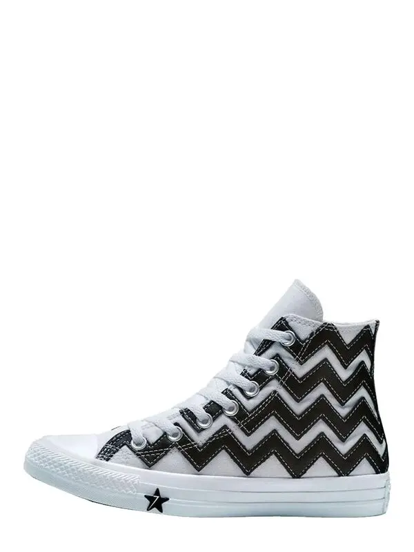 CONVERSE Chuck Taylor All Star Mission-v High Top Sneakers - Black And White