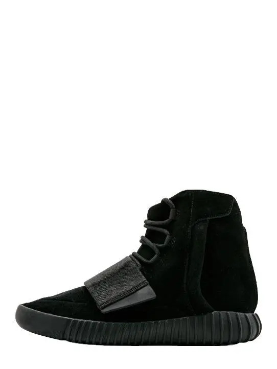 Adidas Yeezy Boost 750 "triple Black" High Top Sneakers - Cblack/cblack/cblack