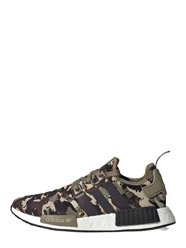 Adidas Nmd_r1 Savanna Camo Low Top Sneakers - Brown