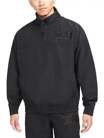 JORDAN Air Sportdna Half-zip Jacket - Black