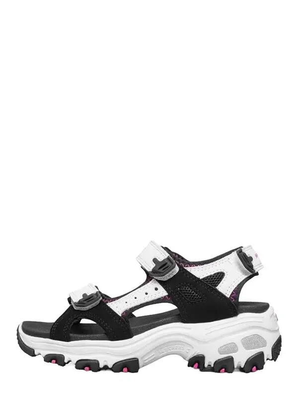 Sketchers D'lites Sandal K - Black/white