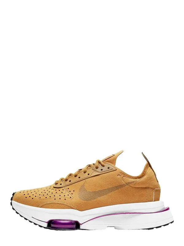 Nike Zoom-type " Red Plum" Low Top Sneakers - Wheat